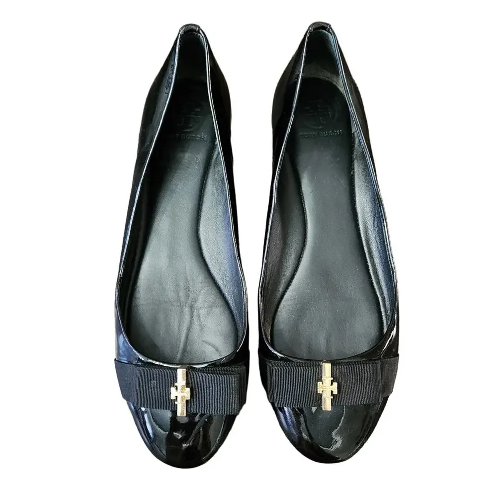 Tory Burch | Shoes | Tory Burch Trudy Ballet Patent Leather Flat | Poshmark